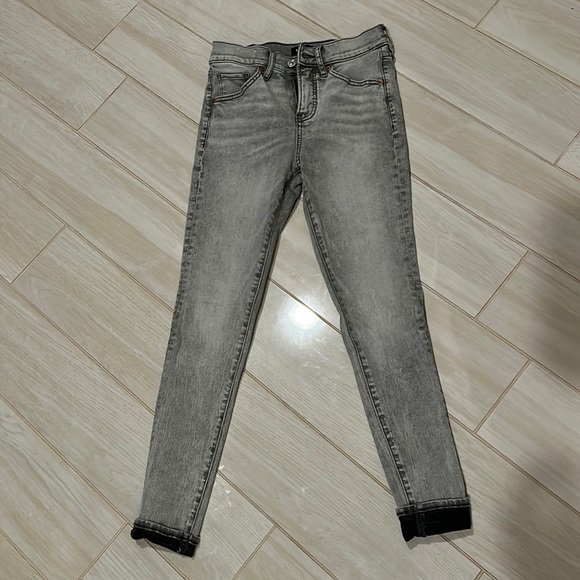 Jeans | Express Stonewashed Black Jeans | Poshmark